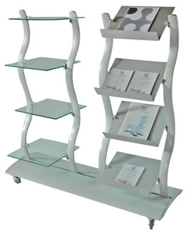 wave contemporary display